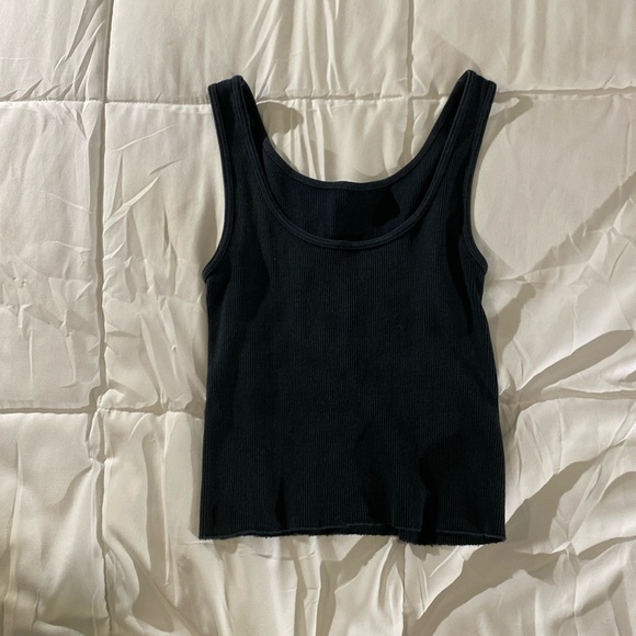 Brandy Melville | Tops | Brandy Melville Black Tank Top | Poshmark